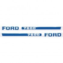 Jeu d'autocollants - Fordson et Ford - 7600